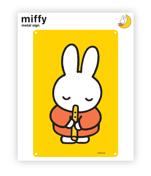 Miffy Recorder Metal Sign – Miffy Shop