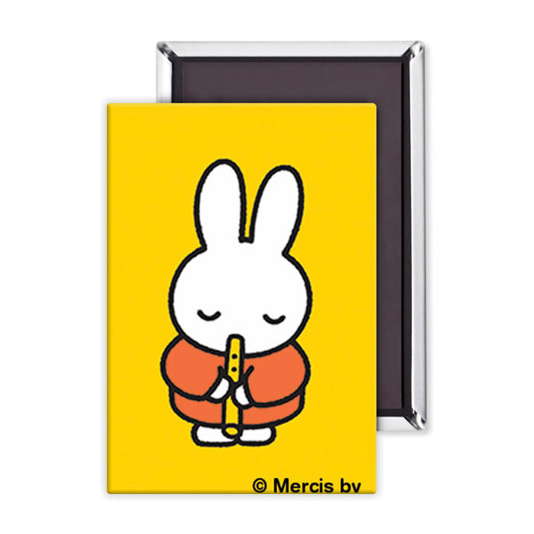 Miffy Playing the Recorder Magnet – Miffy Shop