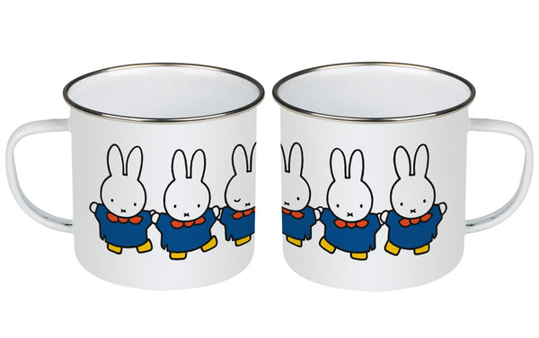 Miffy Dancing Enamel Mug – Miffy Shop