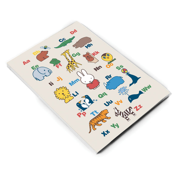 Miffy Alphabet A5 Notepad – Miffy Shop