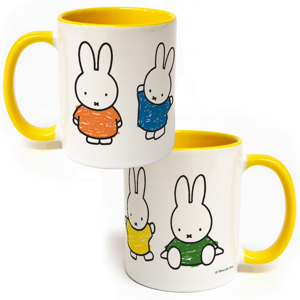 Miffy Coloured Dresses Coloured Insert Mug – Miffy Shop