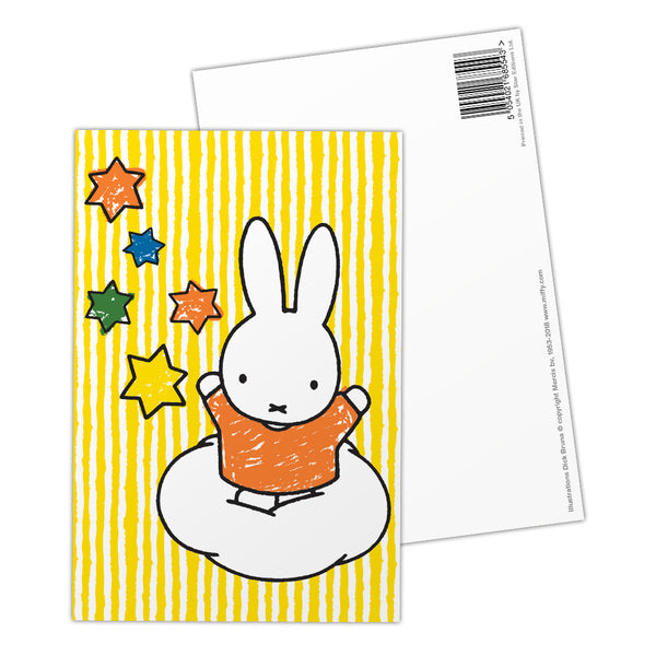 Miffy Stars Postcard - Collectible for Fans & Families